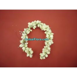 White Jasmine Kangan Bracelets – Pack of 2 | Fresh Flower Gajrey Dubai